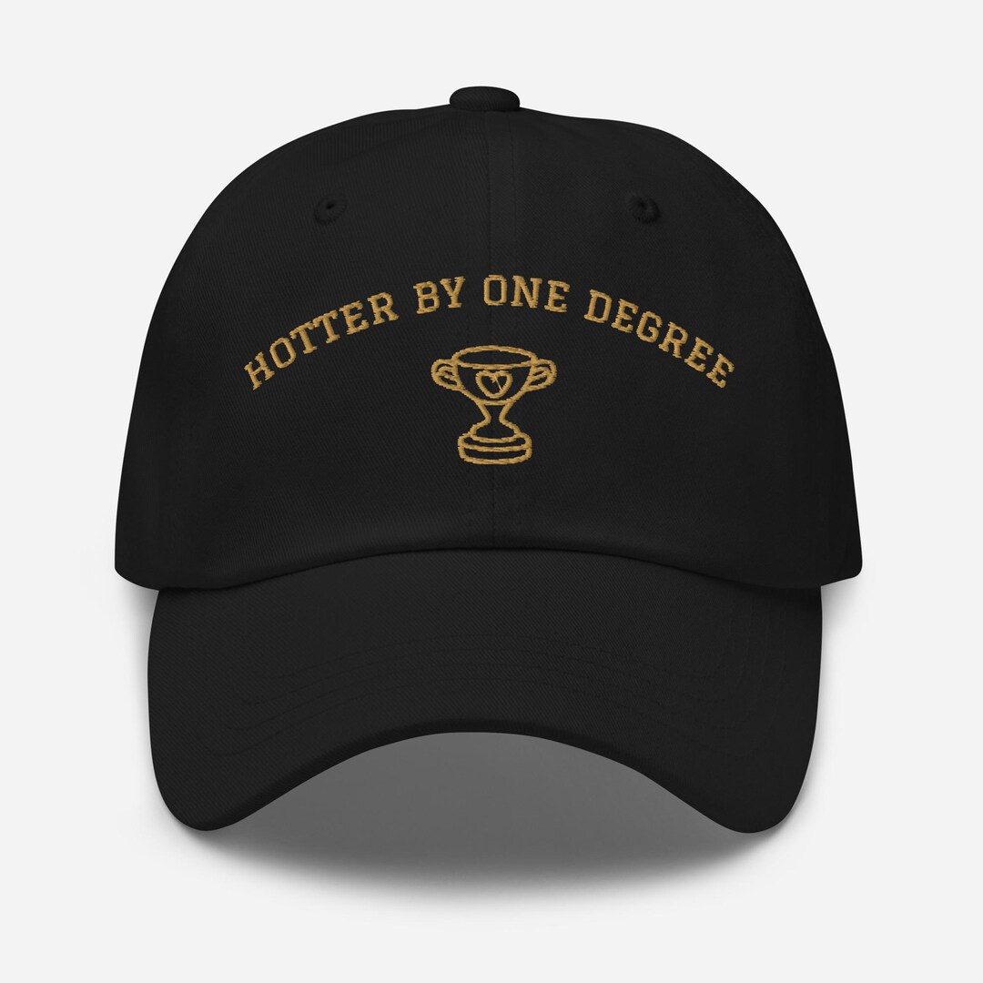 Embroidered Graduation Cap, One Degree Hotter Baseball Cap Varsity ...