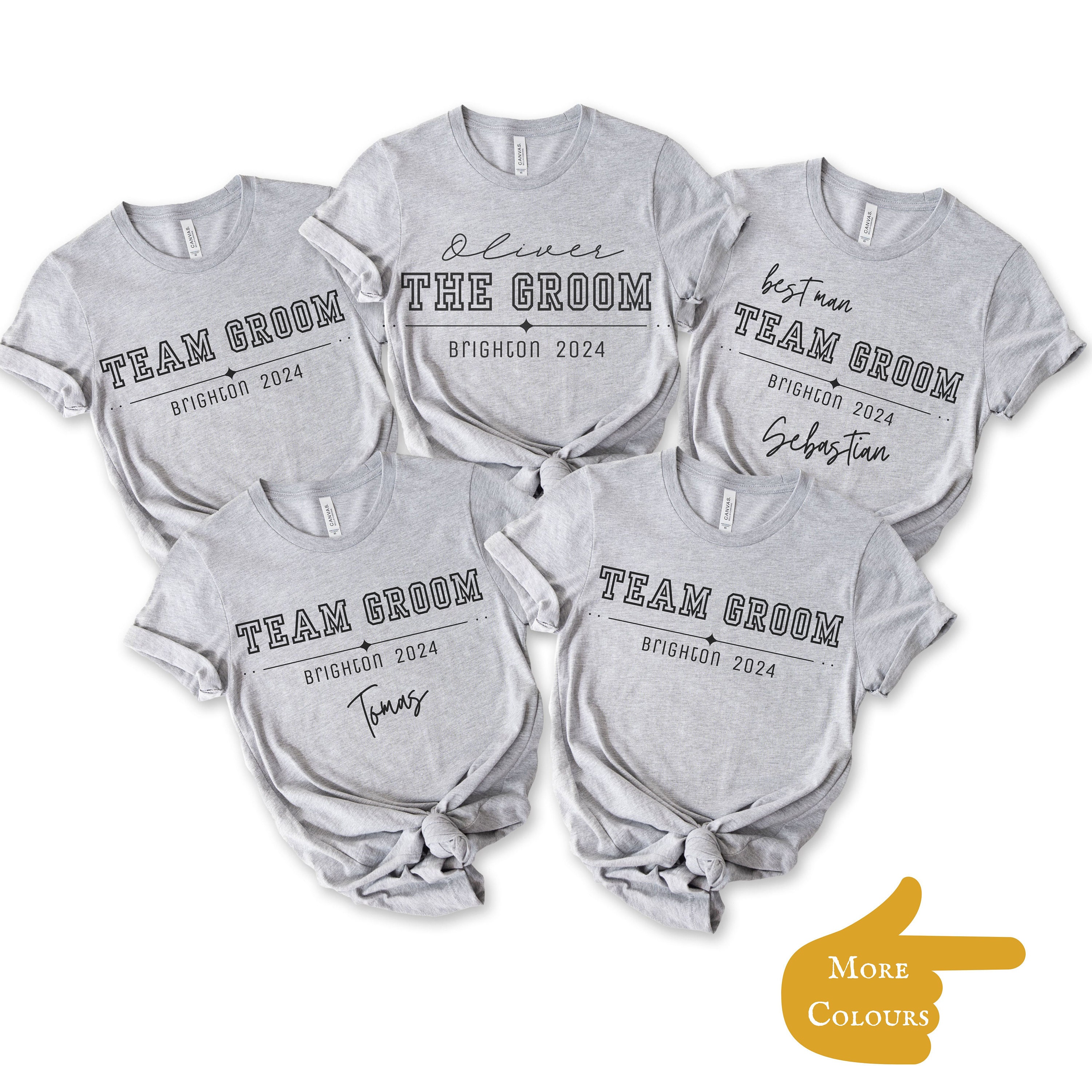 Custom Stag Party T Shirts, Team Groom T Shirt, Stag Crew Shirts ...