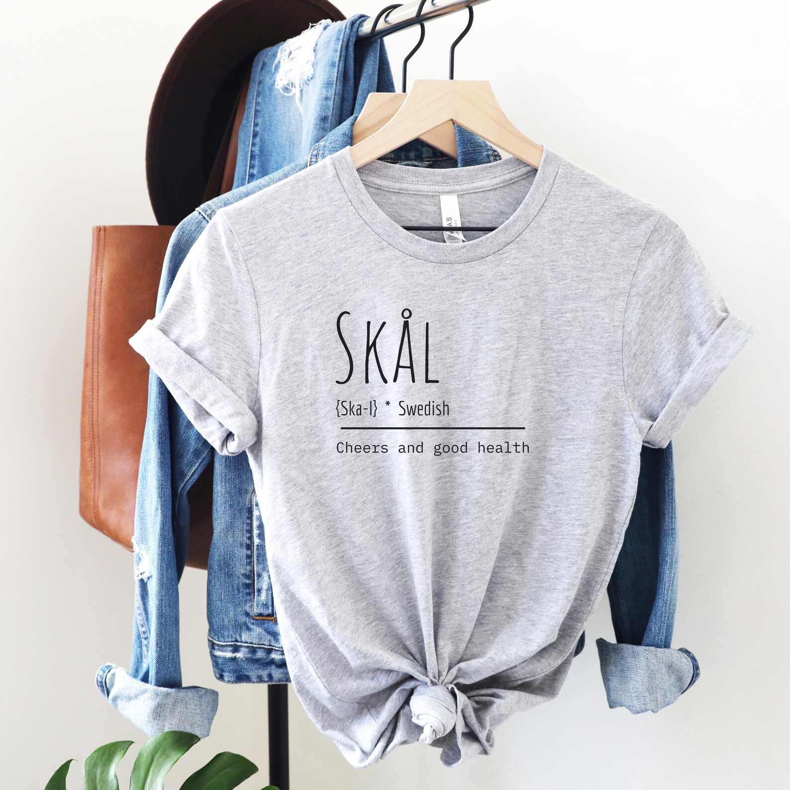 SKÅL Definition Tshirt, Cheers in Swedish Tee, Viking Skal T-shirt ...