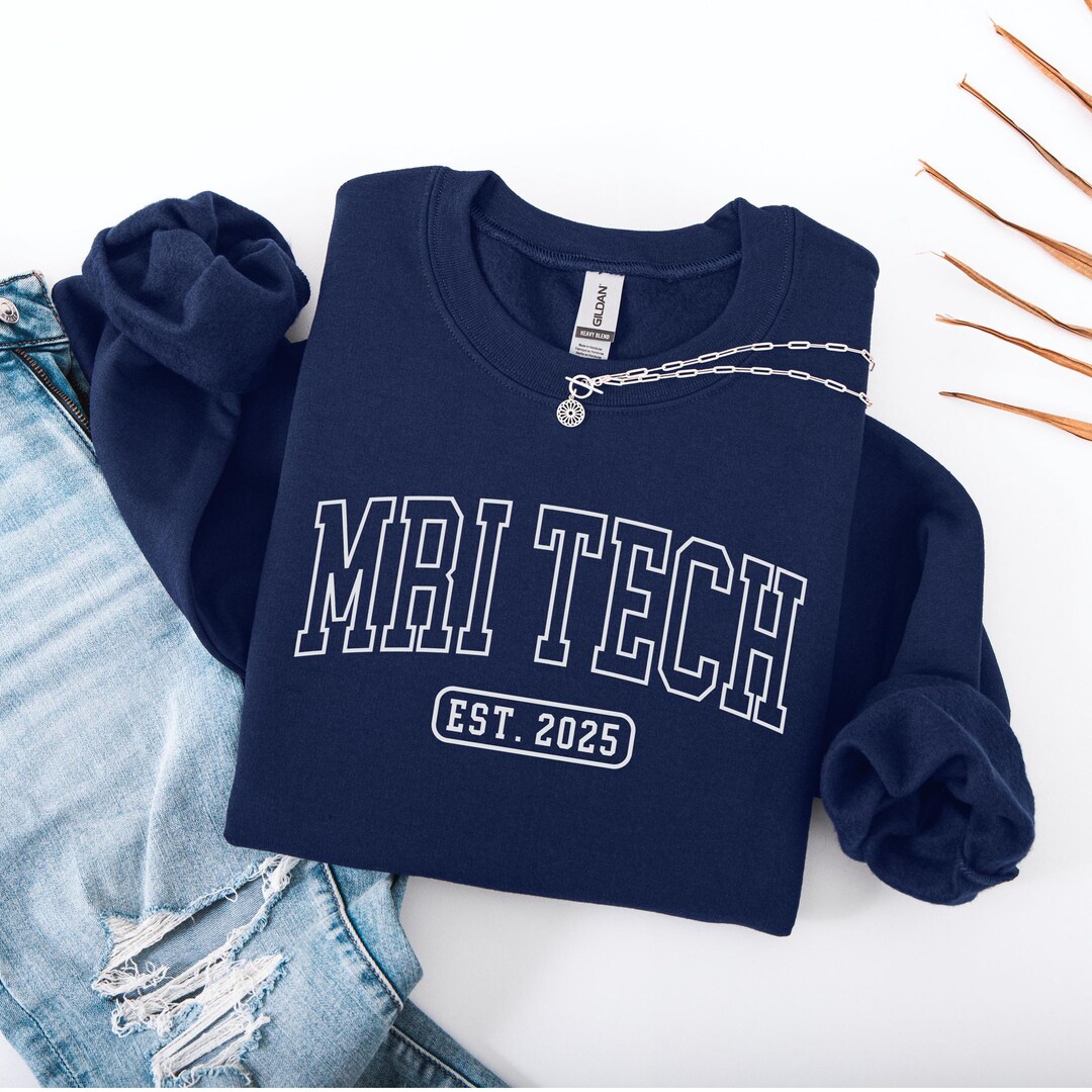 Custom MRI Tech Sweatshirt, MRI Technologist Sweatshirt, Rad Tech Gifts ...