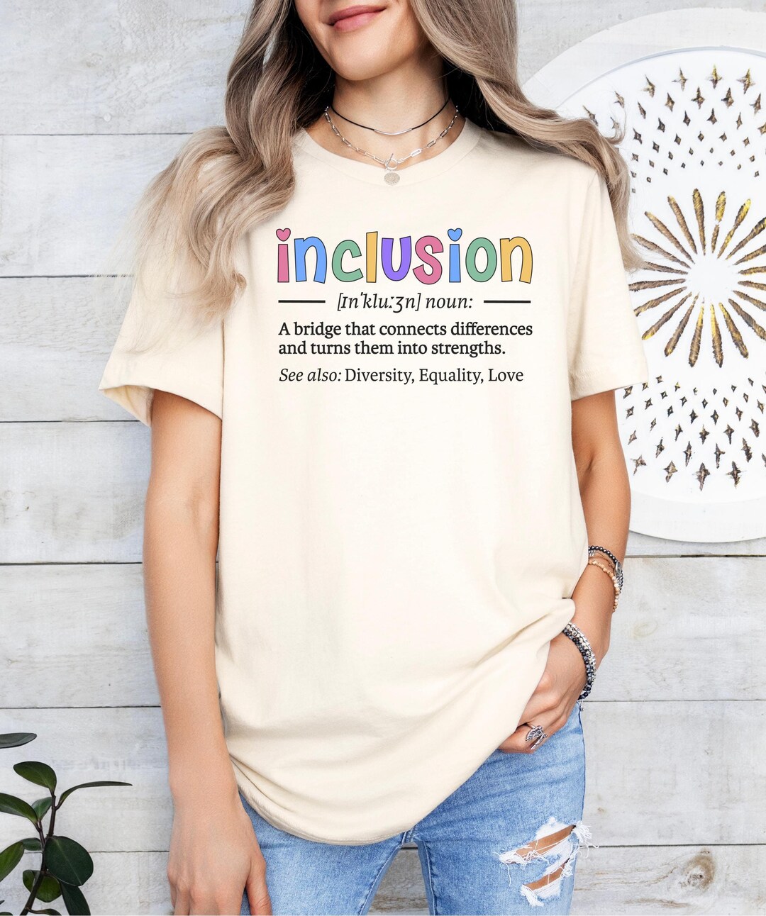 Inclusion Shirt, Neurodiversity Shirt, Gift for Therapist, SPED Teacher ...
