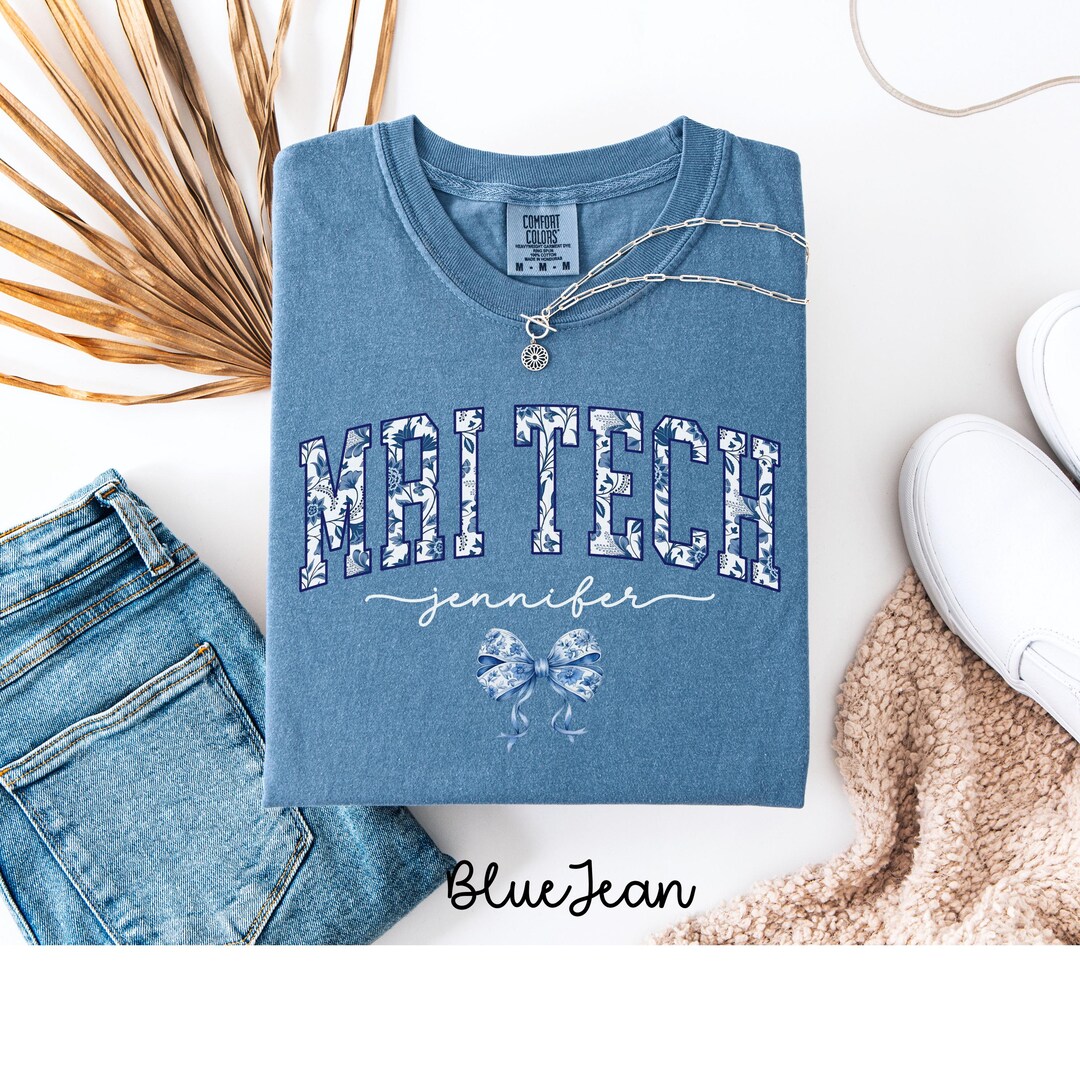 Custom MRI Tech Shirt, MRI Tech Gifts, Personalized Radiology Nurse ...