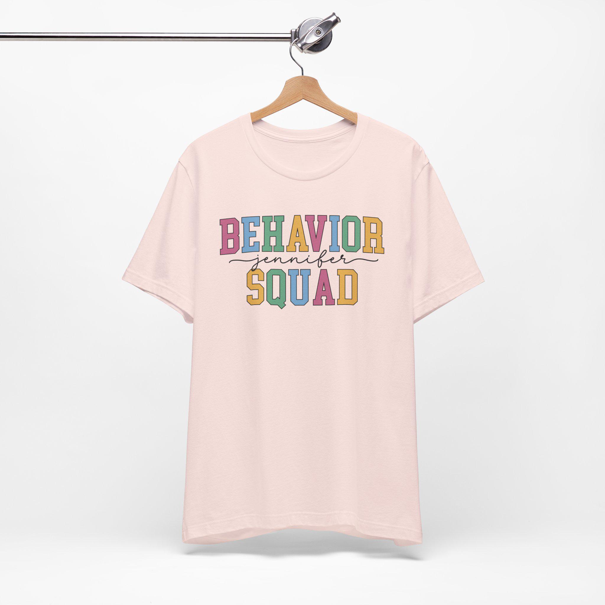 Personalized Behavior Therapist Shirt, ABA Therapy Custom Name Shirt ...