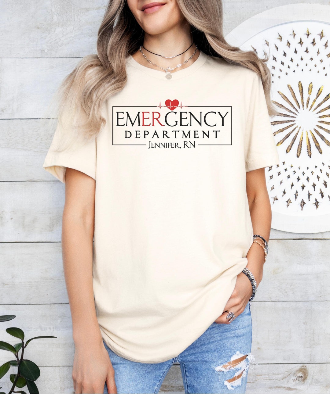 Custom ER Shirt, Emergency Department Shirt, Emergency Room Tshirt ...