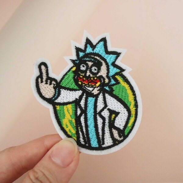 Rick Middle Finger - Etsy