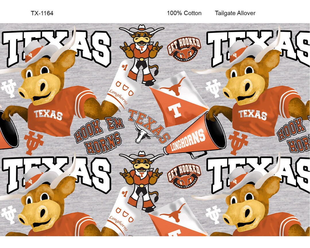 Texas Longhorns - Collegiate Mascot - Etsy