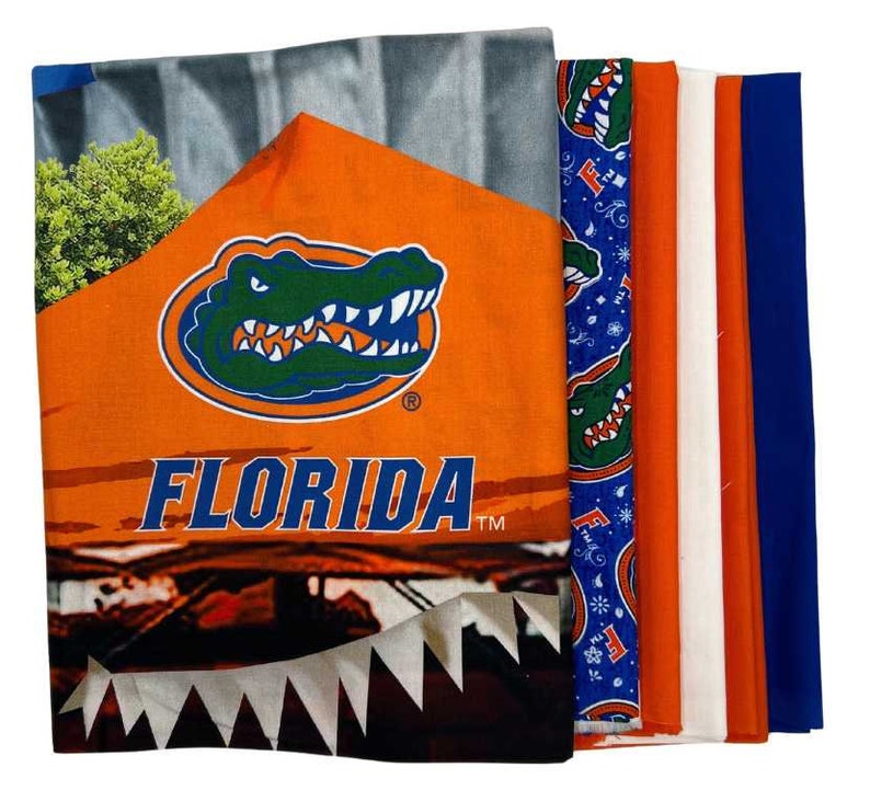 Florida Gators - Tailgate Panel - Quilt Kit - Etsy