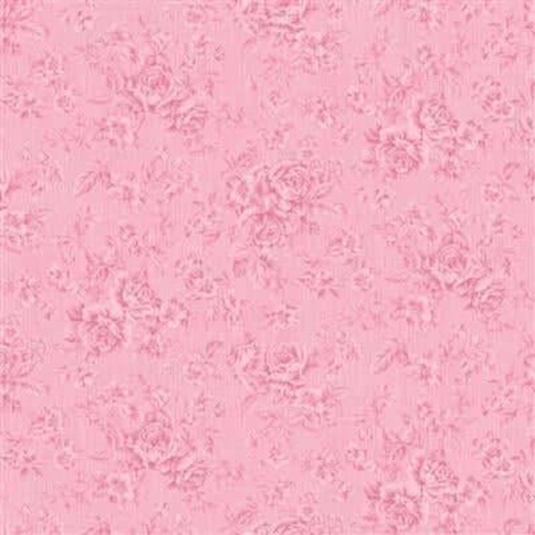 Charlotte - Tonal Roses - Dark Pink - Etsy