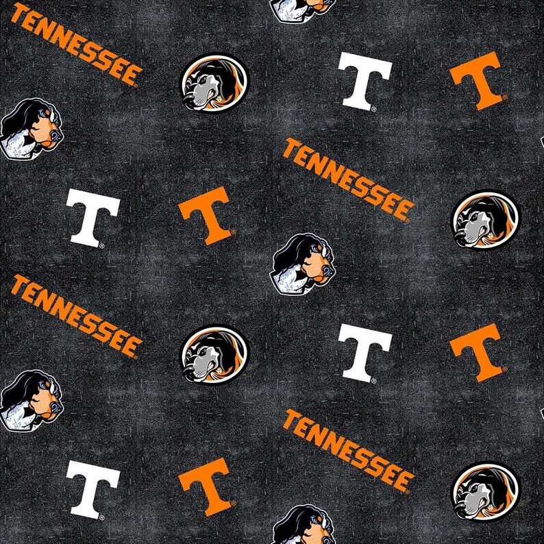 Tennessee Volunteers - Distressed Logo Flannel - Etsy