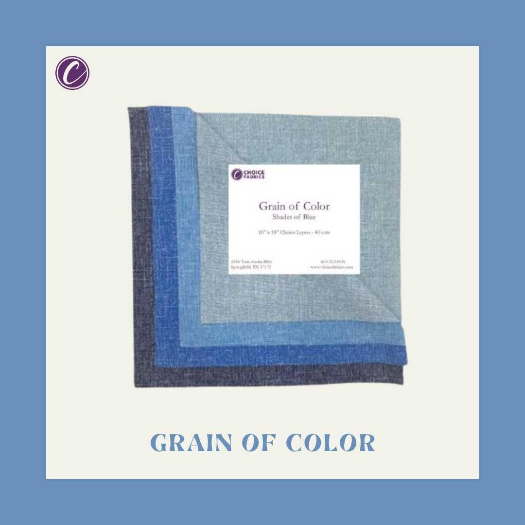 Grain of Color - 10x10 Layers [40 Cuts] (shades of Blue) - Etsy