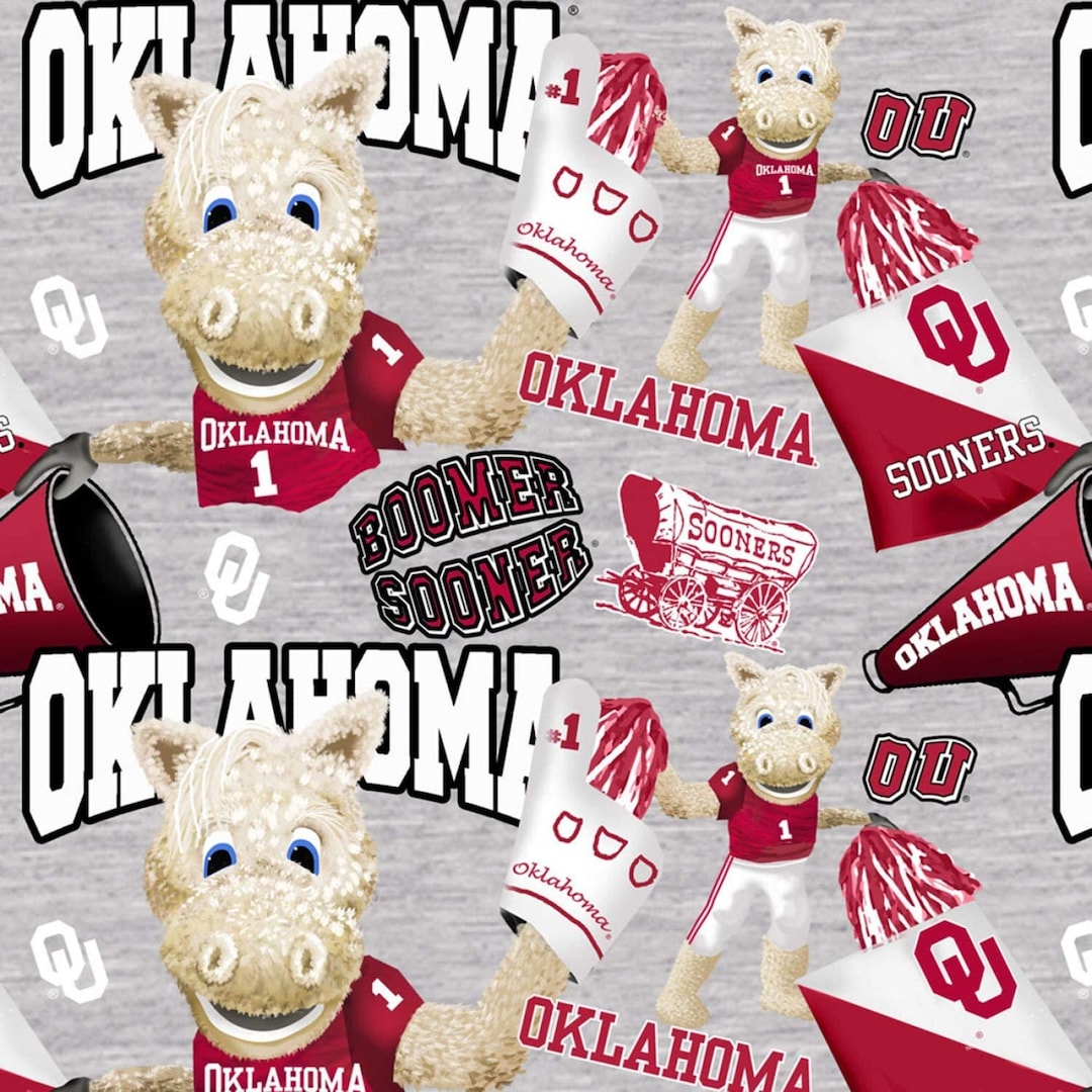 Oklahoma Sooners - Collegiate Mascot - Etsy