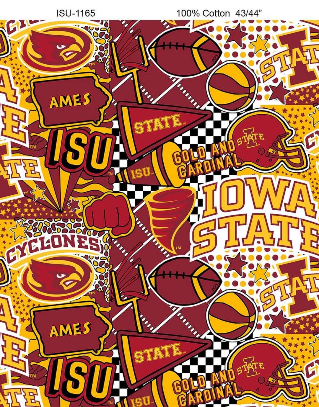 Iowa State Cyclones - Pop Art - Etsy