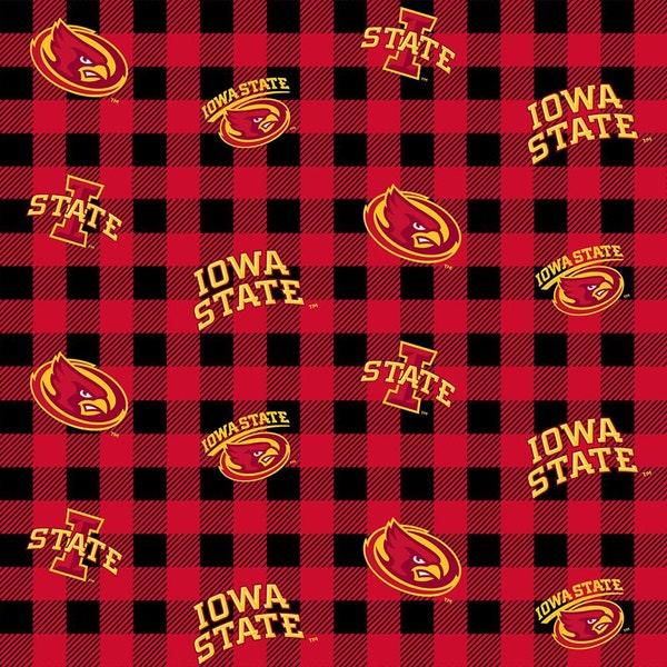 Iowa State Fabric - Etsy