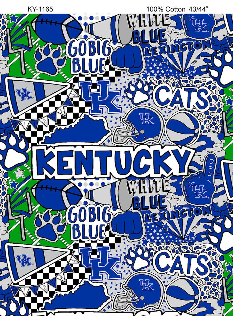 Kentucky Wildcats Pop Art - Etsy