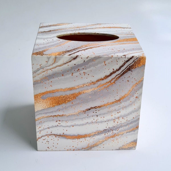 Marble Tissue Cover - Etsy
