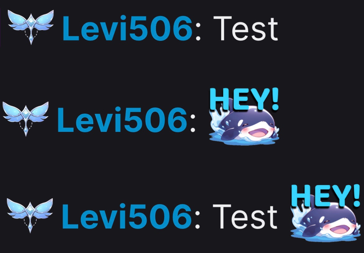 8 Orcas/ Killer Whale Twitch Emotes - Etsy