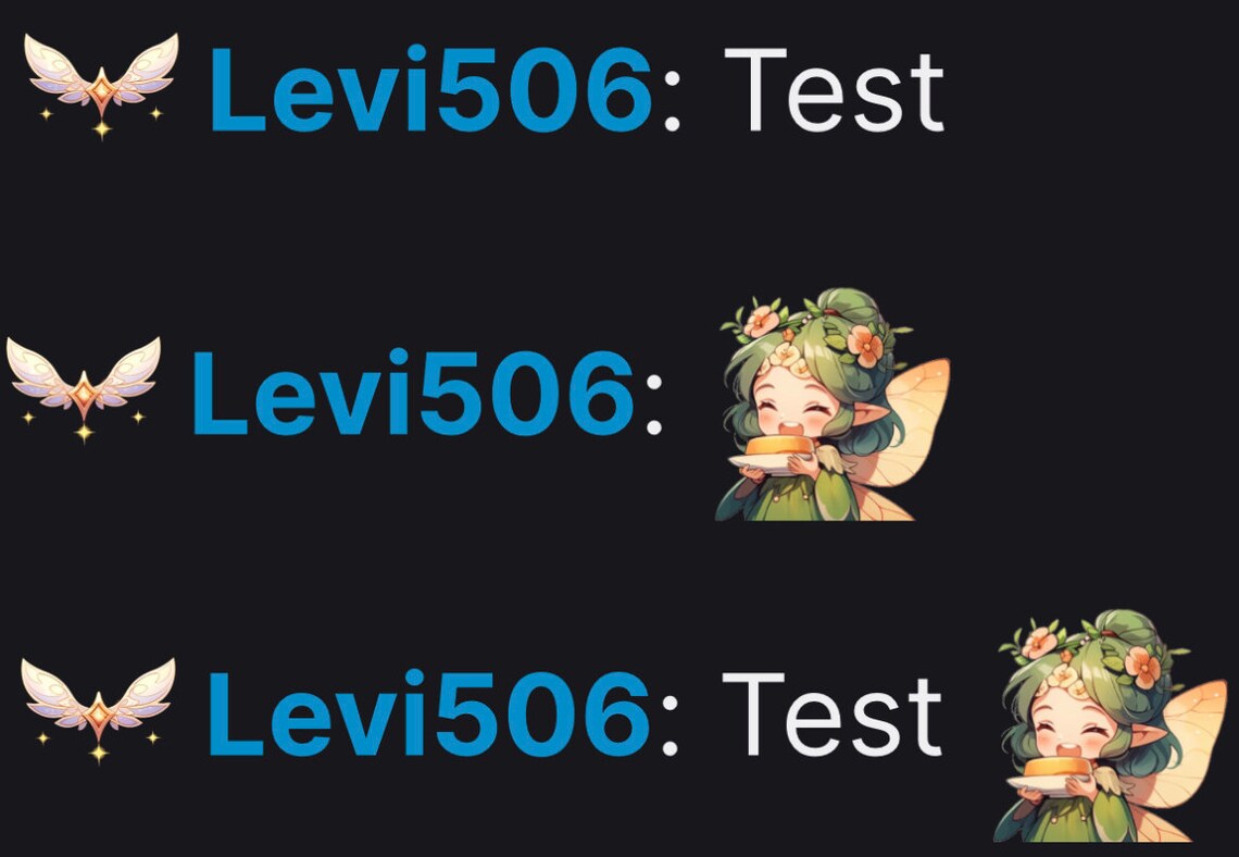 9 Forest Fairy Twitch Emotes - Etsy