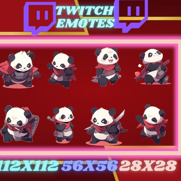 Samurai Twitch Emotes - Etsy