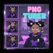 Black Girl/ Light Skinned Girl Pngtuber | Streaming | Twitch Kick ...