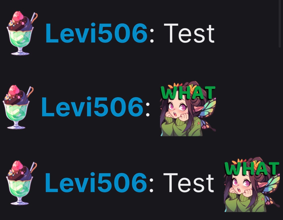 9 Fairy Twitch Emotes - Etsy