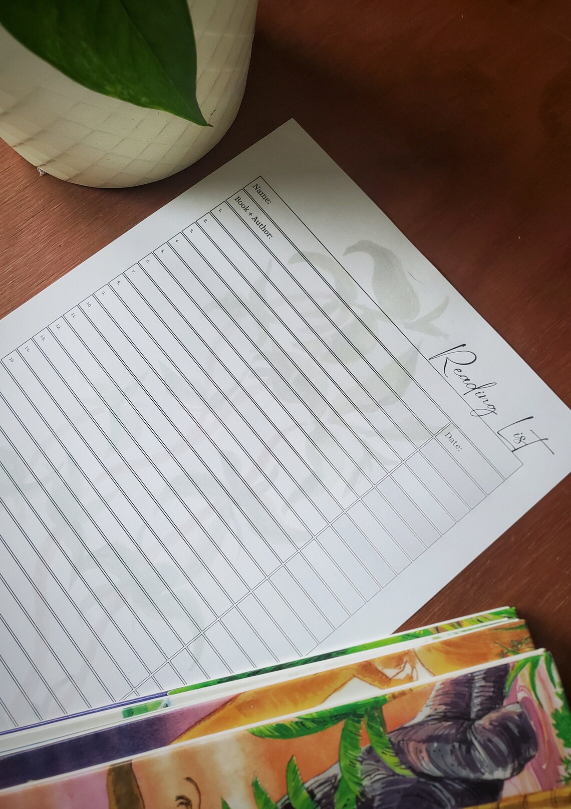 Homeschool Reading Log | Homeschool Reading List Printable | Book ...