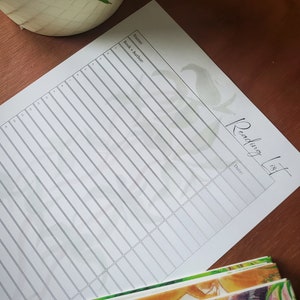 Homeschool Reading Log | Homeschool Reading List Printable | Book ...