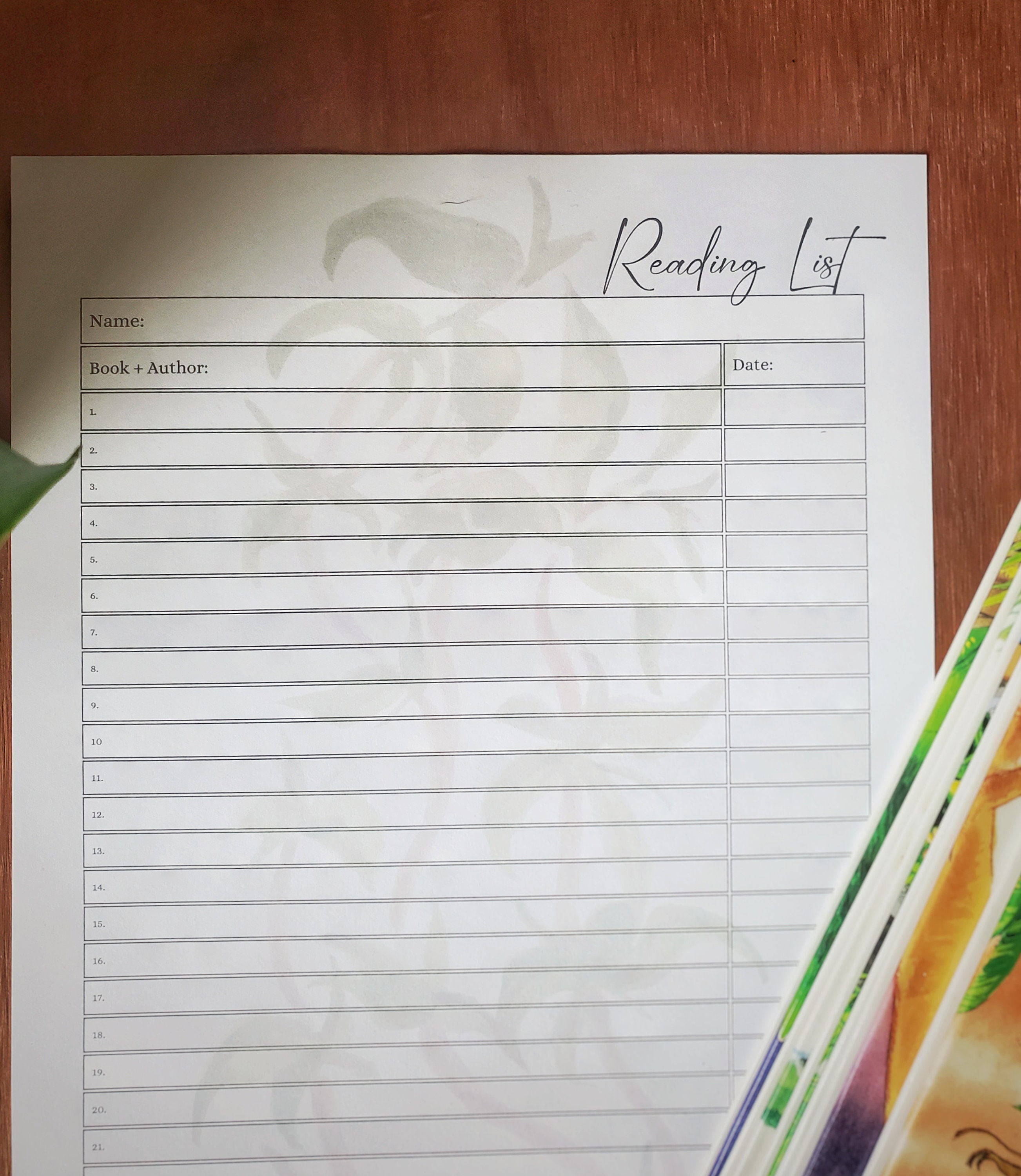 Homeschool Reading Log | Homeschool Reading List Printable | Book ...