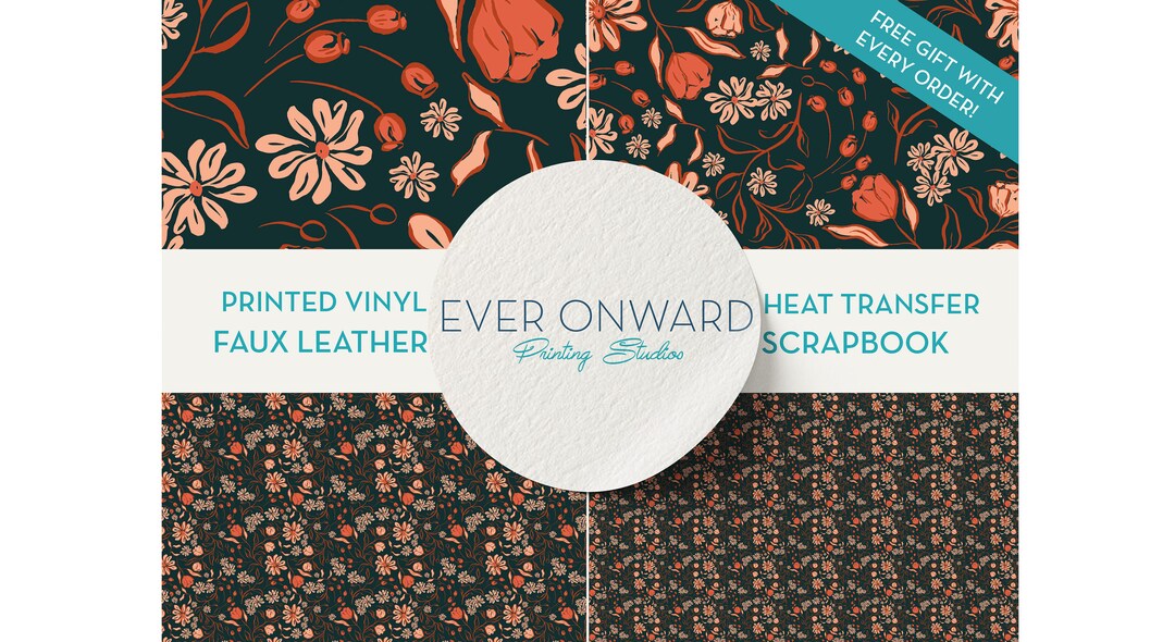 Boho Vinyl, HTV, Indoor Vinyl, Printed Vinyl, Patterned Vinyl, Marine ...