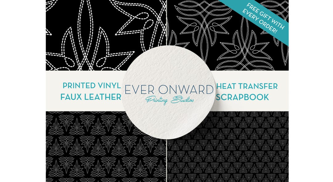 Boot Stitch Vinyl, HTV, Indoor Vinyl, Printed Vinyl, Patterned Vinyl ...