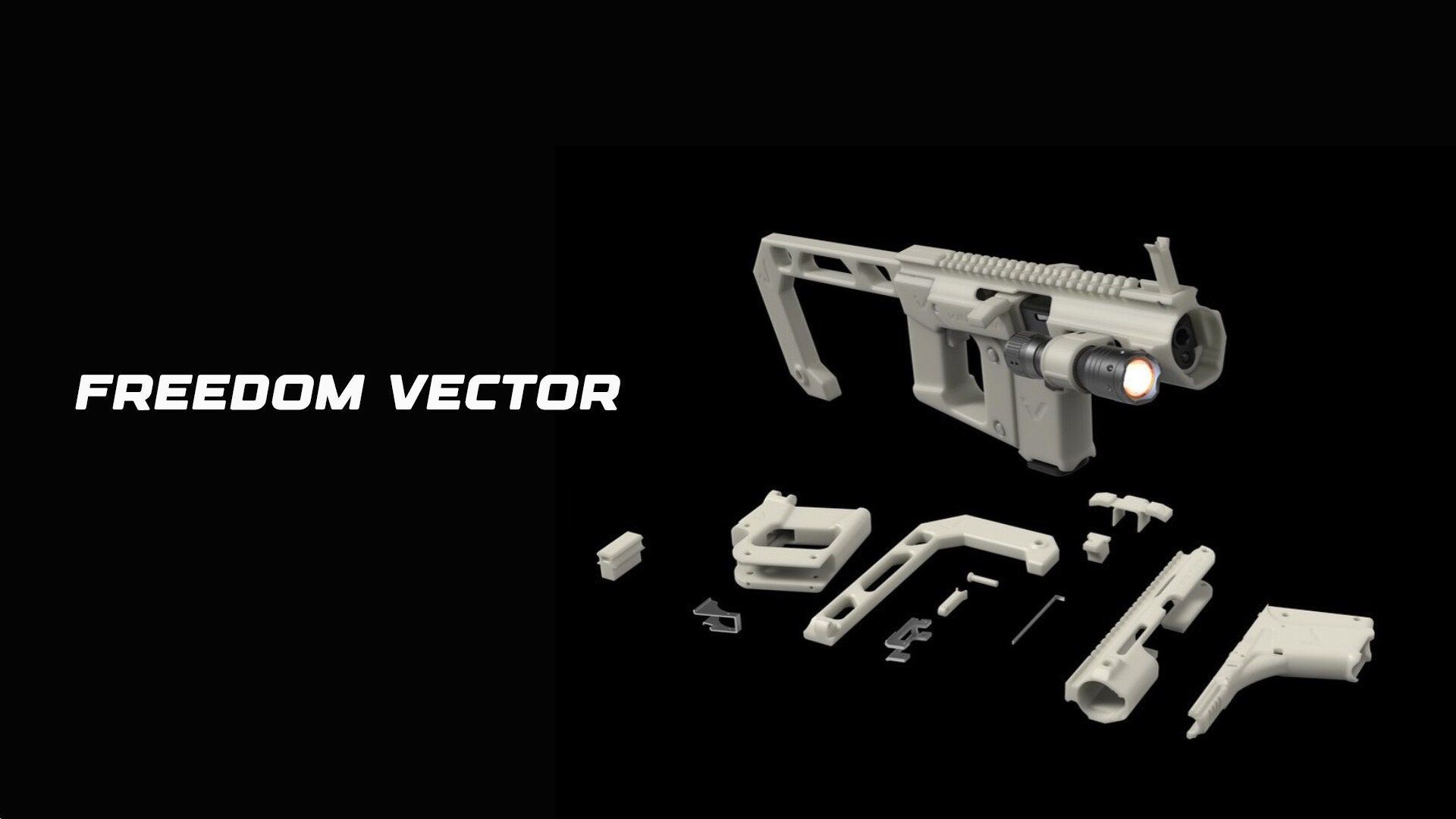 Freedom Vector .stl File for Glock 17 Conversion All Parts - Etsy