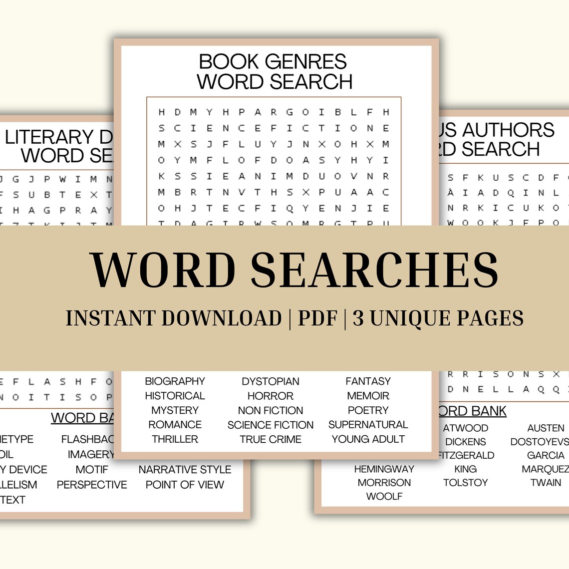 Printable Book Club Activity Guide, Book Club Icebreakers and Games ...