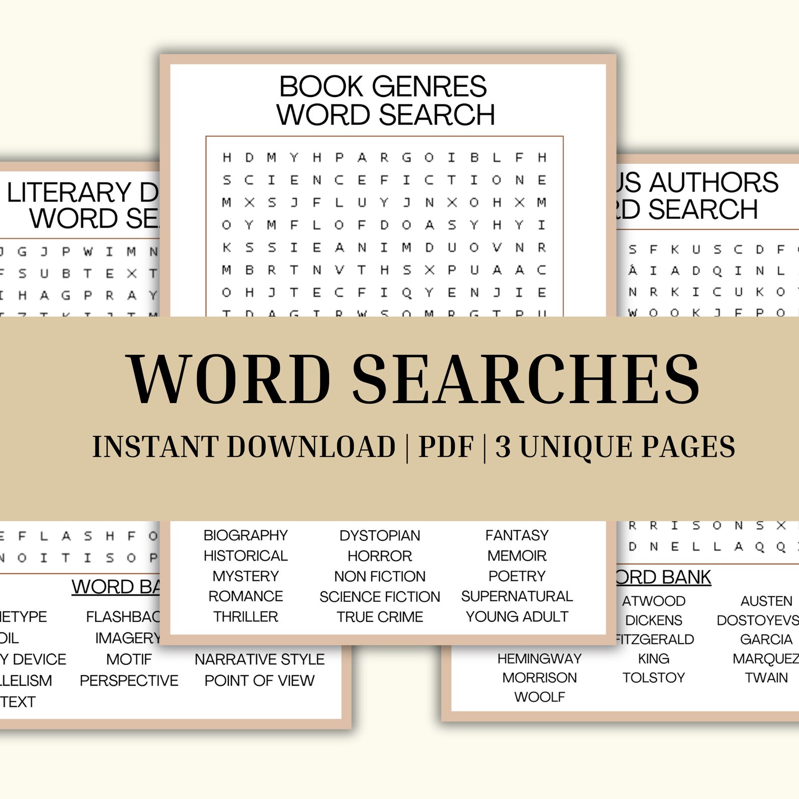 Printable Book Club Activity Guide, Book Club Icebreakers and Games ...