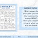 Monthly Book Bingo Printable Reading Activity, 2024 Reading Challenge ...