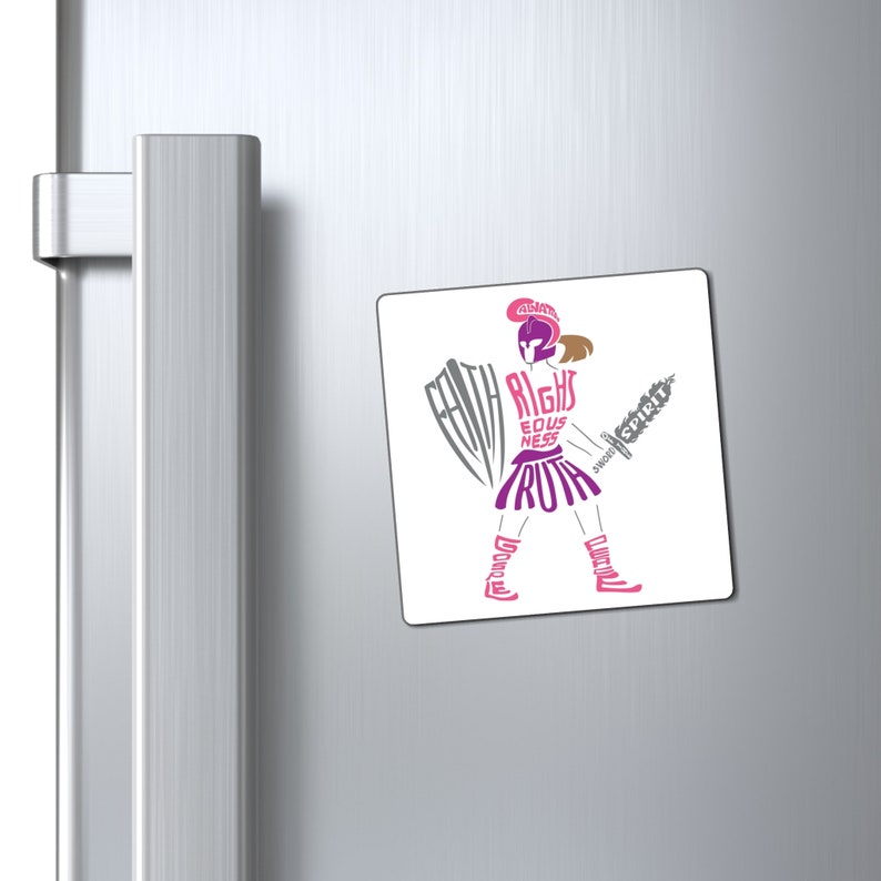 Full Armor of God Fridge Magnet Ephesians 6, Bible Verse, Christian Art ...