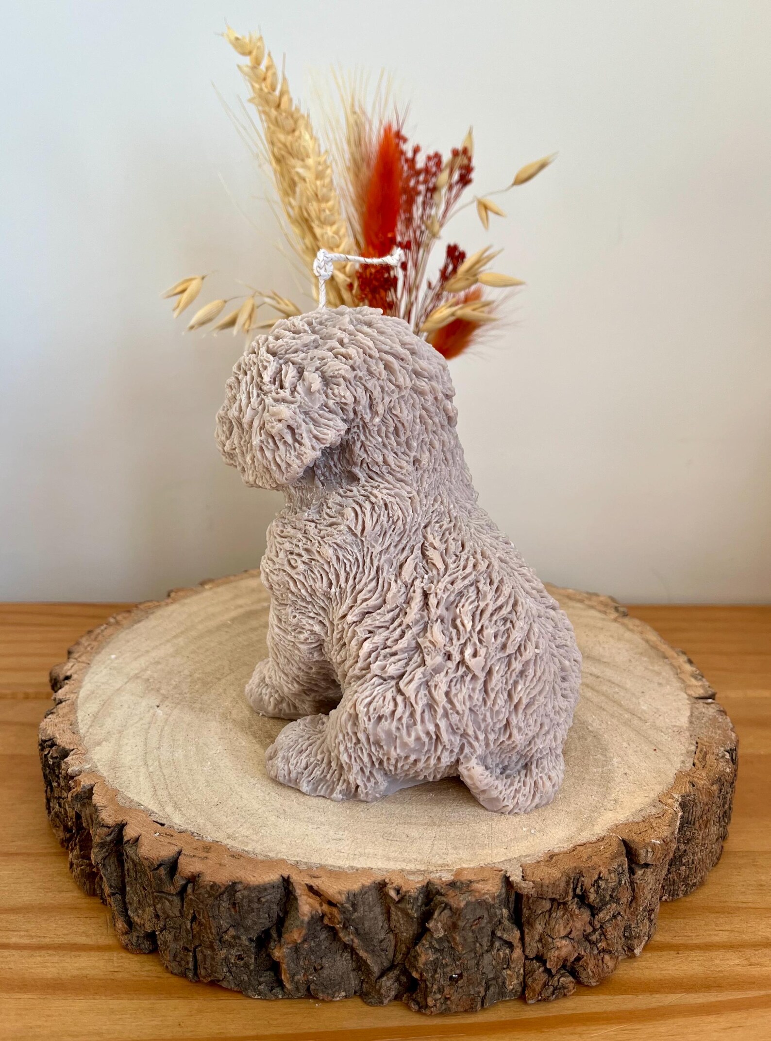 Large Puppy Dog Candle: 100% Soy Wax, Dog Lover Gift - Etsy UK
