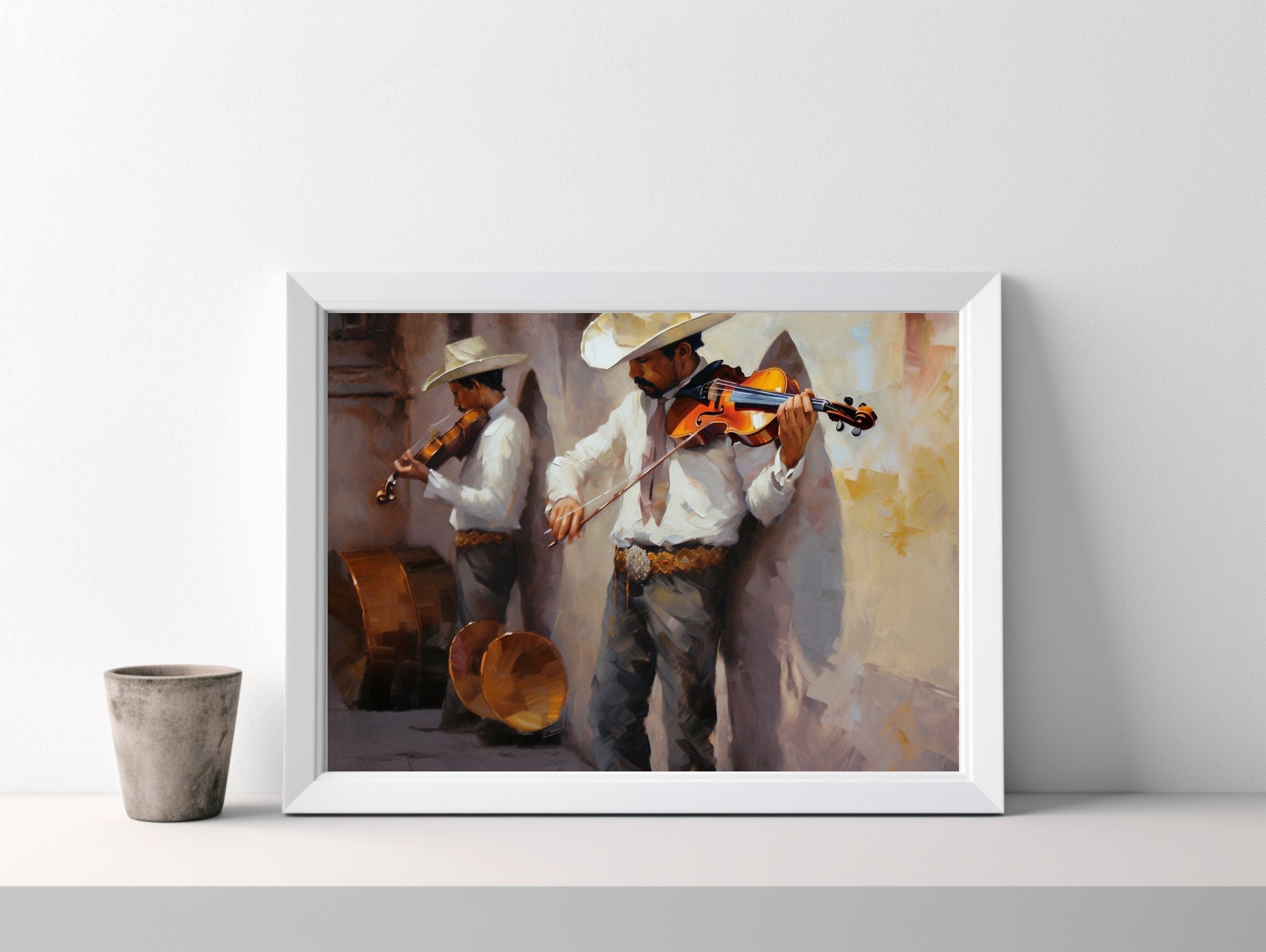 Mariachi Violin Art
