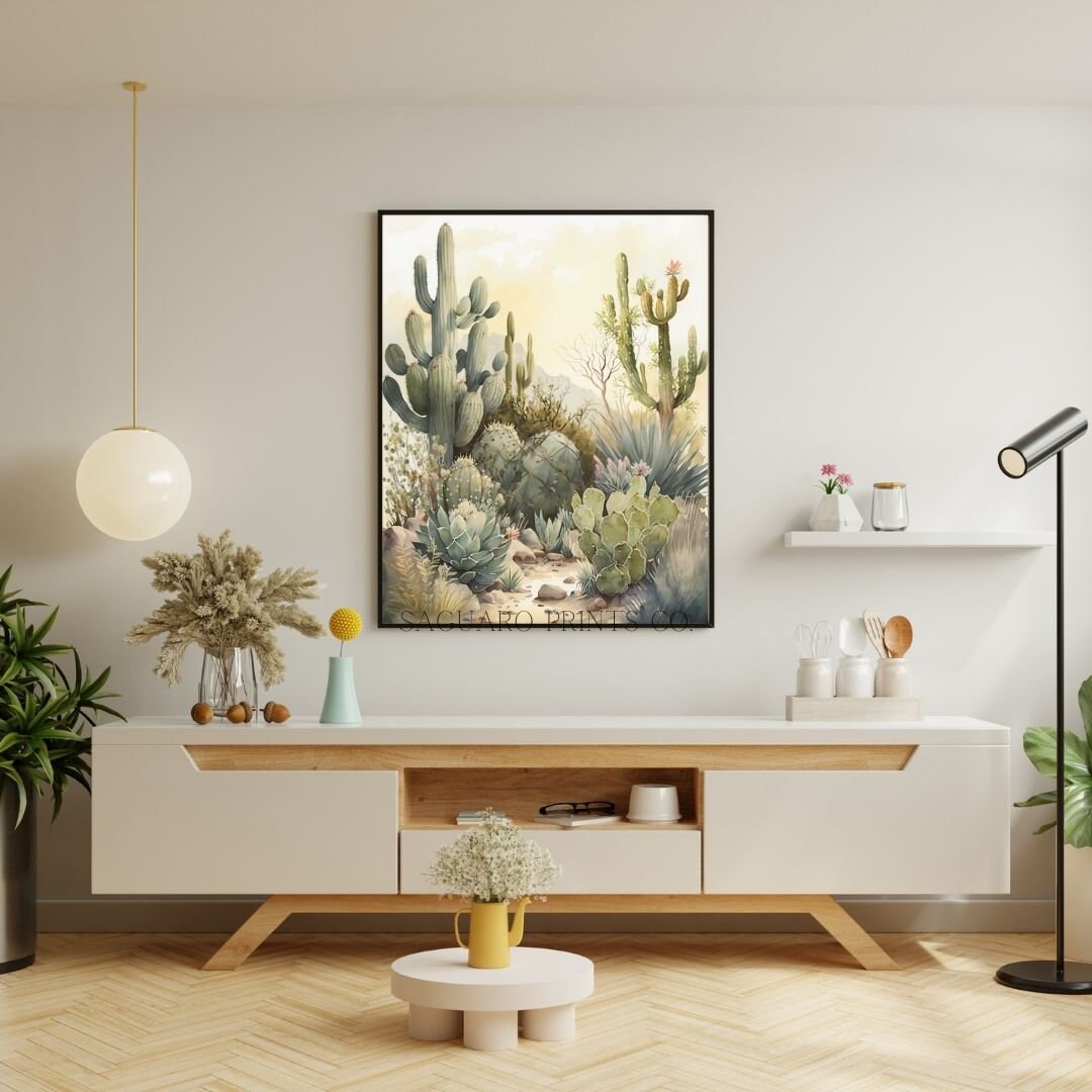 Arizona Desert Landscape Digital Wall Art Rustic Home Decor - Etsy
