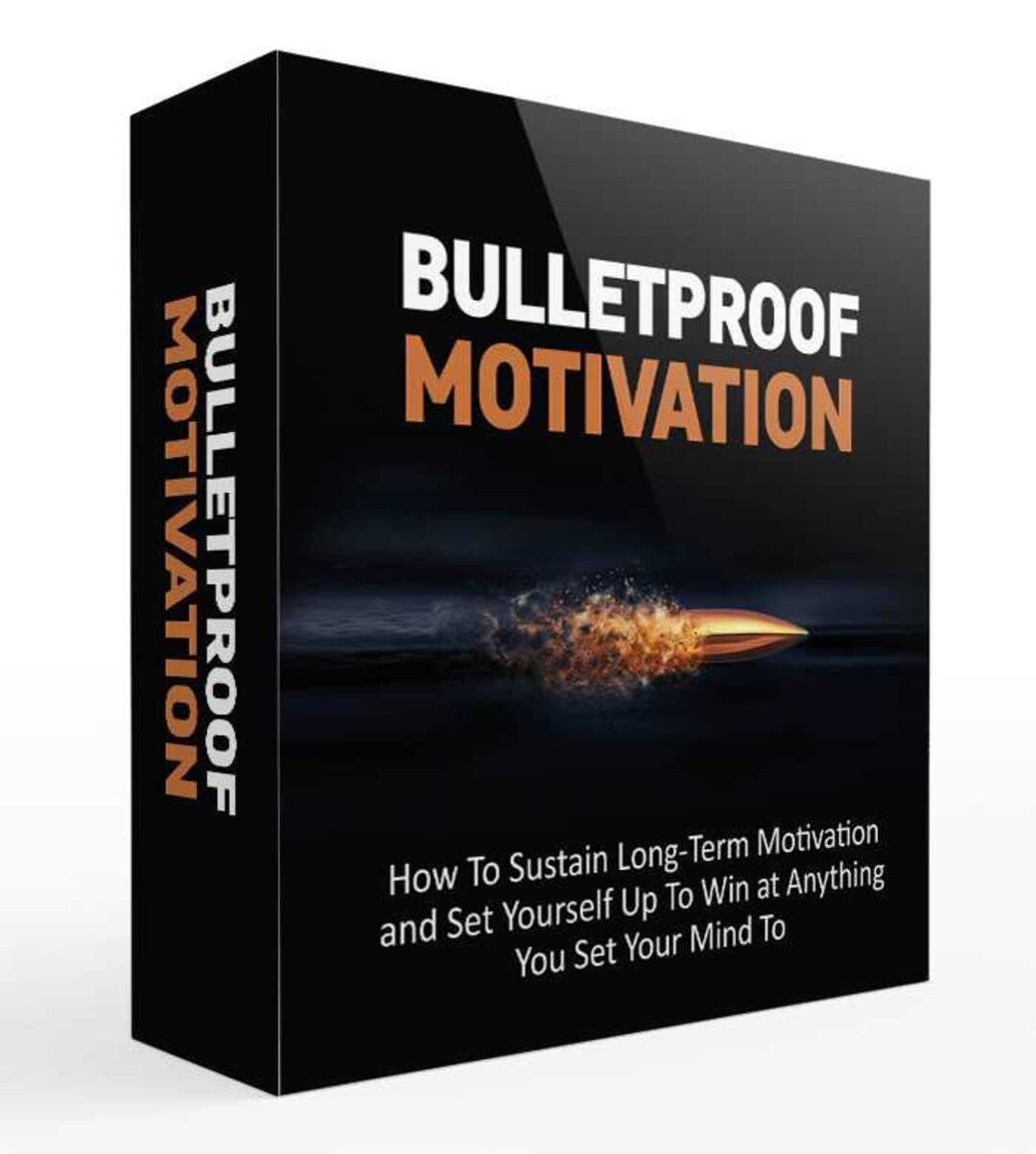 Motivational Ebook bulletproof Motivation Self-care Ebook Positivity ...