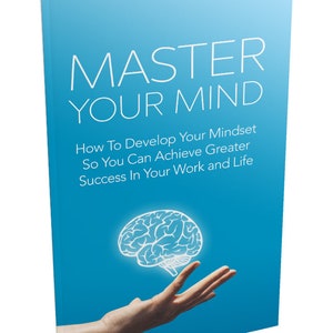 Mindset Guide Self Help Ebook Master Your Mind Mindset Self Help Book Mindset Digital Book ...