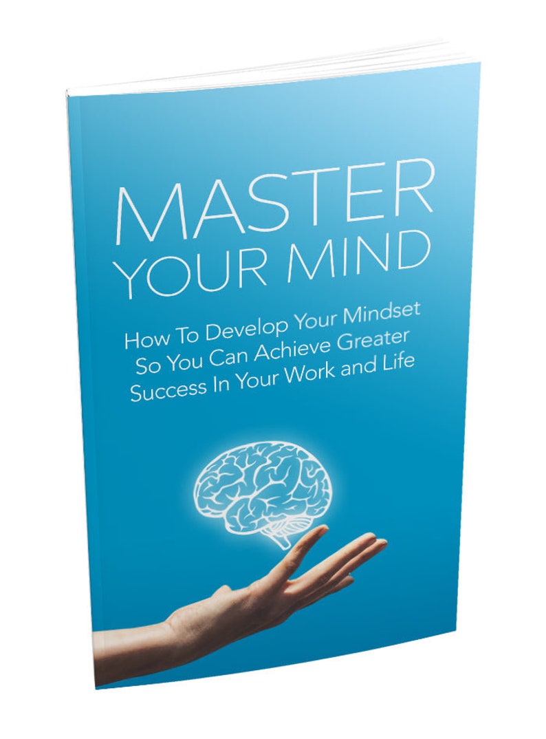 Mindset Guide Self Help Ebook Master Your Mind Mindset Self Help Book Mindset Digital Book ...