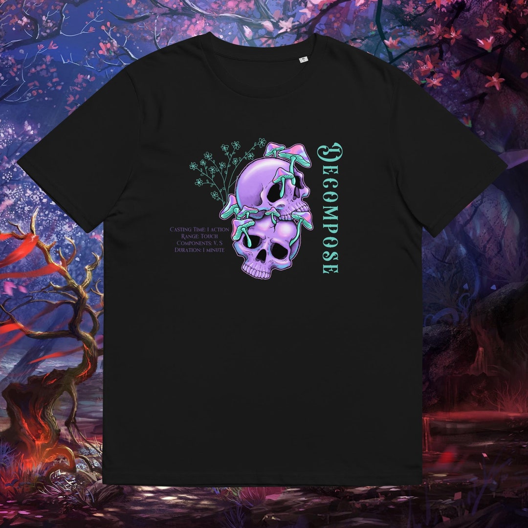 Decompose Cantrip T-shirt, Caduceus Clay Shirt, Critical Role Shirt ...