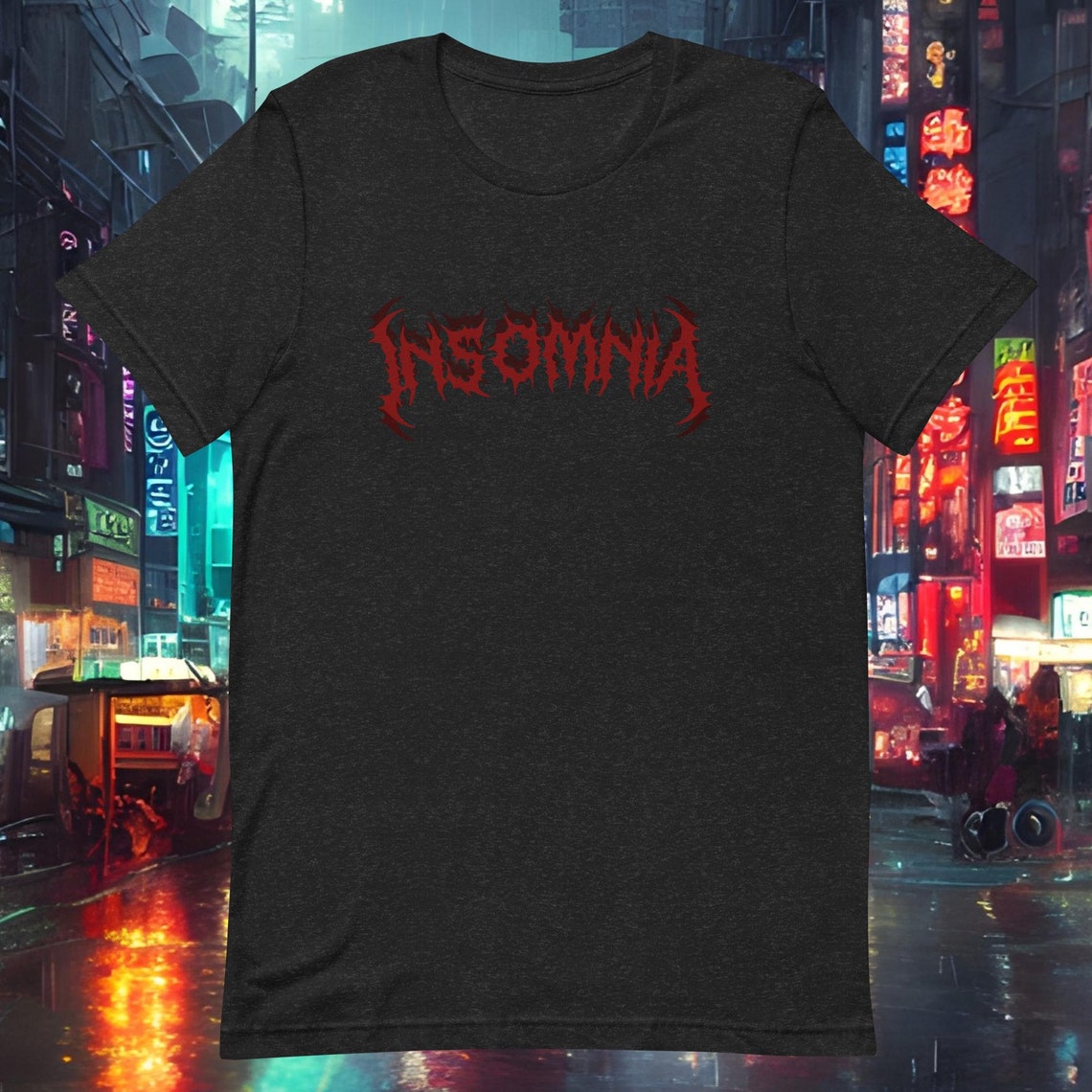 Insomnia T-shirt, Alternative Shirt, Edgy Shirt, Goth Tshirt, Tumblr ...