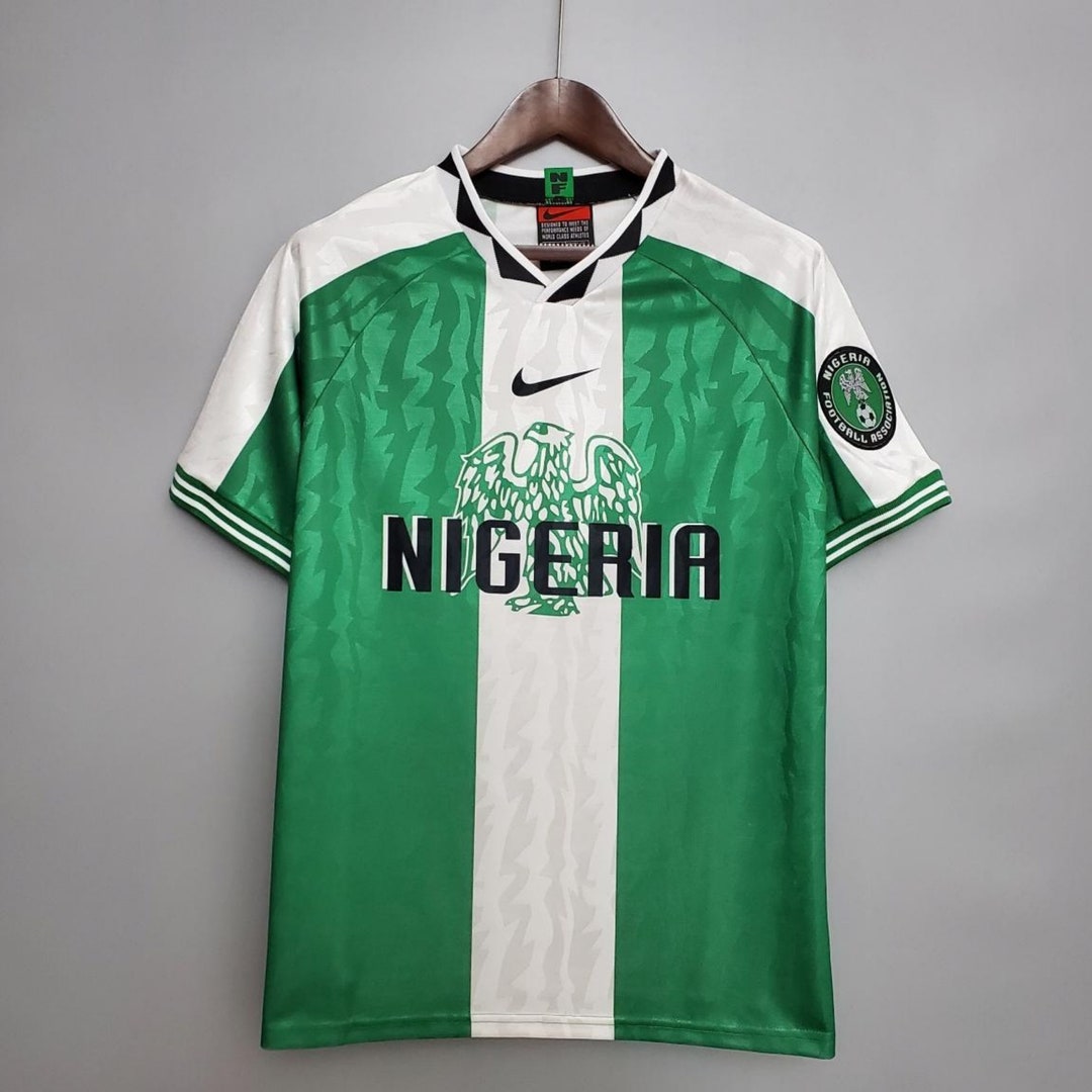 1996 NIGERIA Home Jersey 96 Nigeria Kit Nigeria Retro - Etsy