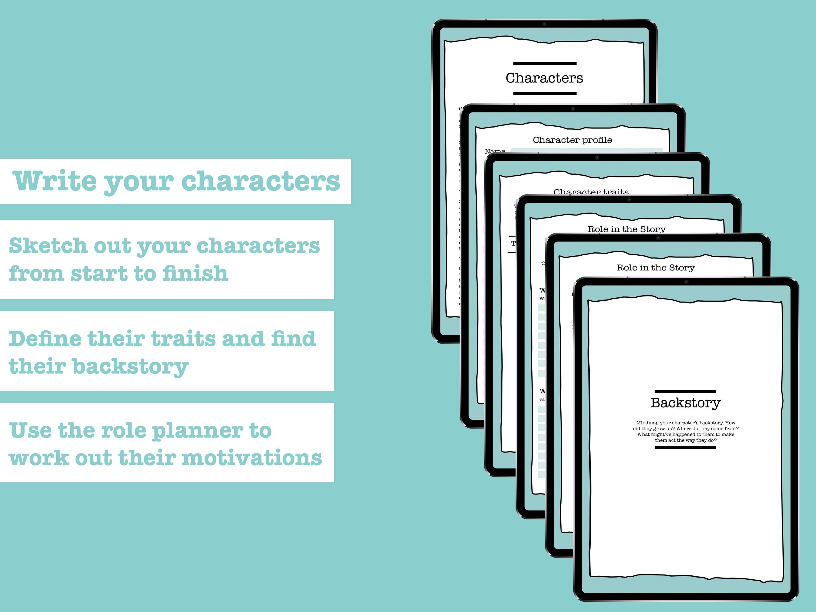 A Complete Novel Writing Guide, Planner and Workbook. - Etsy