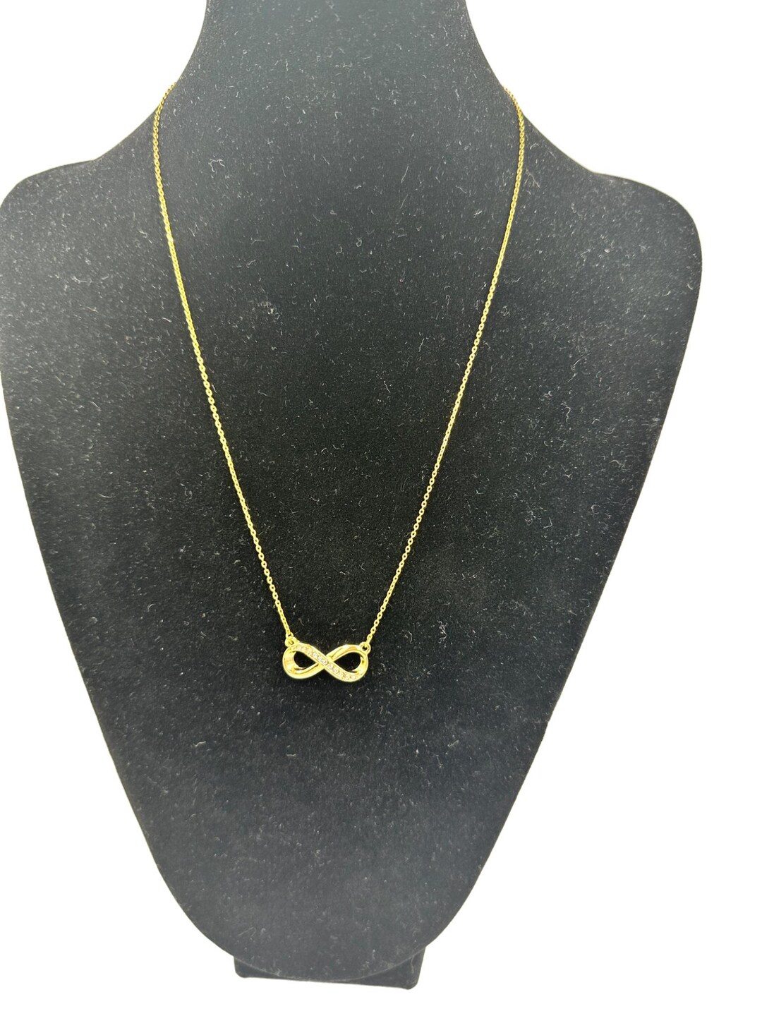 Infinitive Necklace: Love and Eternity With Zirconia Stones - Etsy