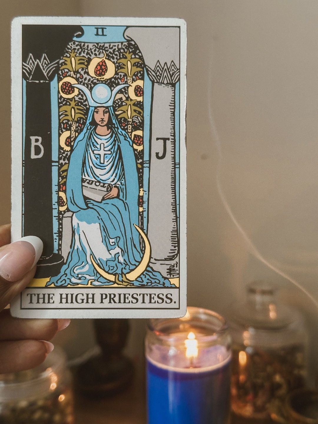 The High Priestess Tarot Oil - Activate Clairvoyant Powers - Occult ...
