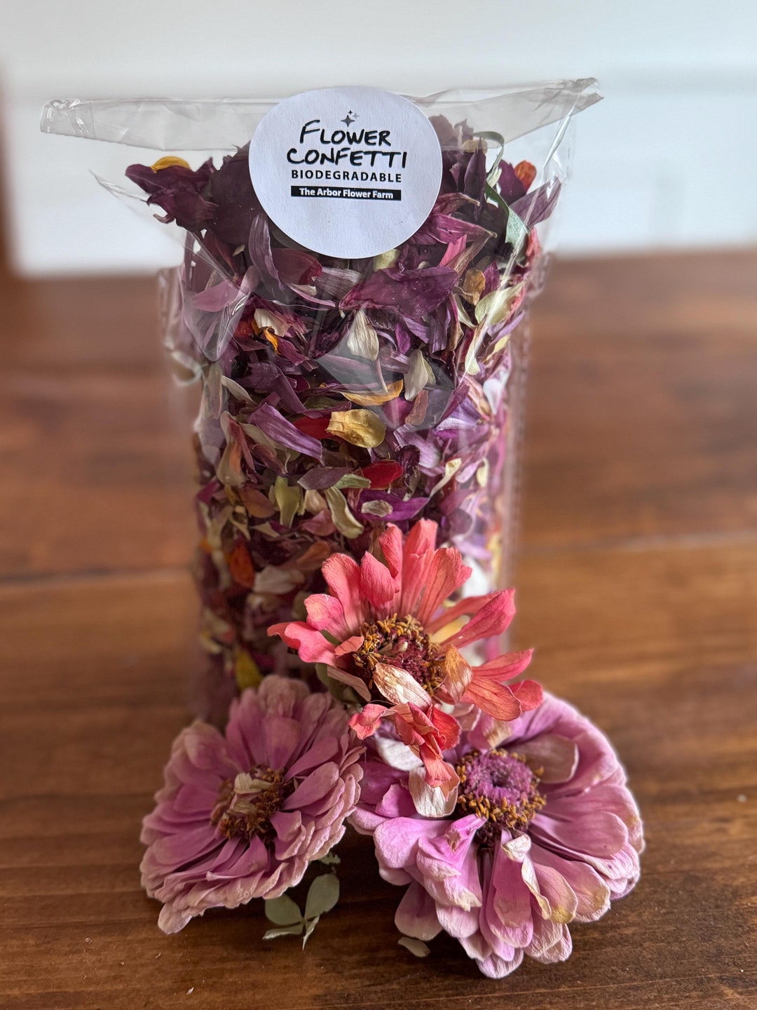 Flower Confetti, Botanical, Wedding Toss, Floral Blessings ...