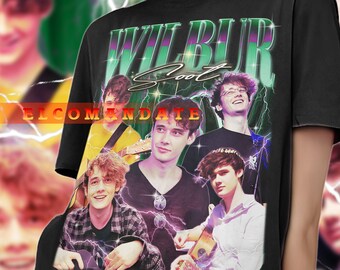 WILBUR SOOT Vintage Shirt, Wilbur Soot Homage Tshirt, Wilbur Soot Fan ...