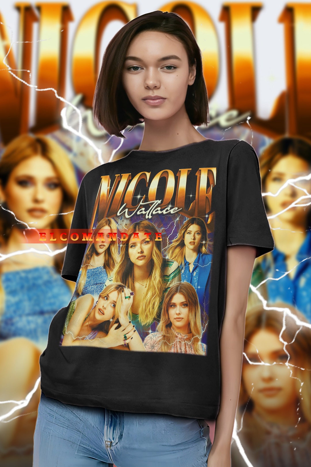 NICOLE WALLACE Homage Tshirt, Nicole Wallace Fan Tees, Nicole Wallace ...