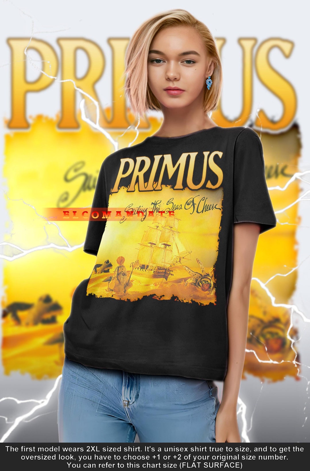 PRIMUS Shirt, Primus Vintage Shirt, Primus Retro 90s Tshirt, Primus ...